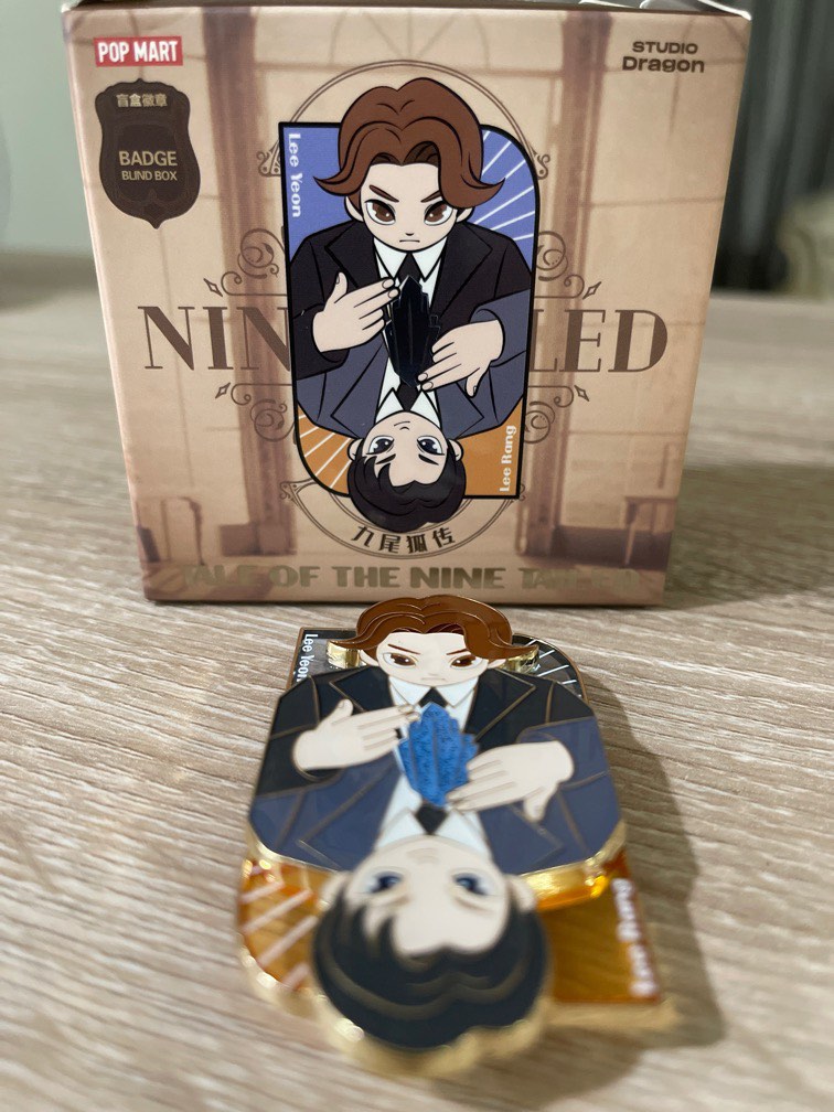 Tale of the nine tailed badge pop Mart anime badge tale of the gumiho ...