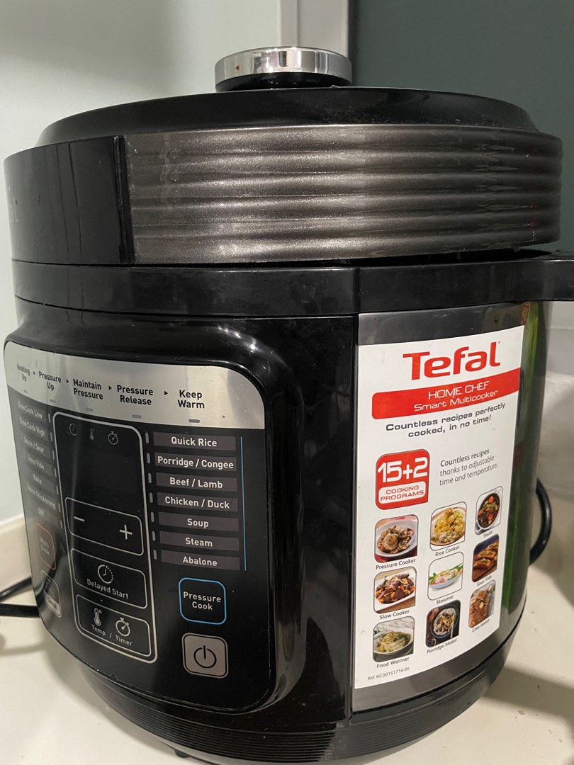 Tefal home chef smart multicooker CY601, TV & Home Appliances, Kitchen ...