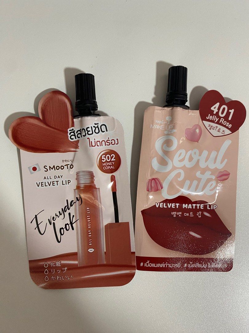 Thailand lipstick sachets, Beauty & Personal Care, Face, Makeup on ...