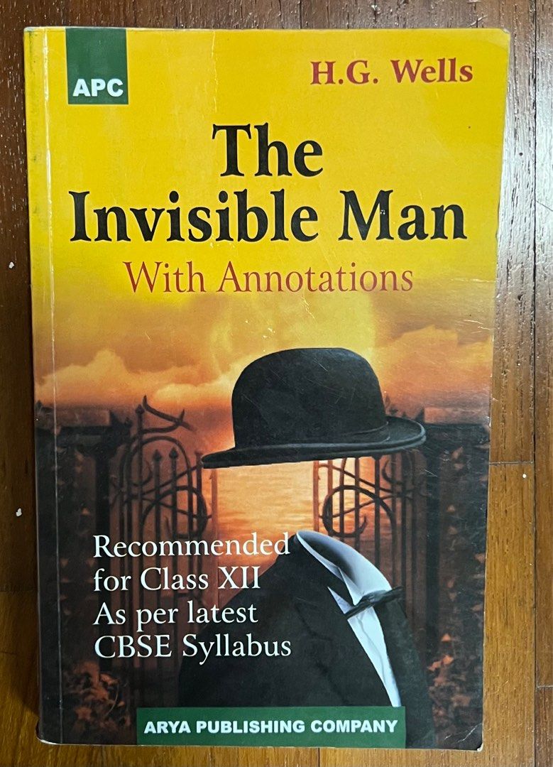 The Invisible Man Book, Hobbies & Toys, Books & Magazines, Fiction ...