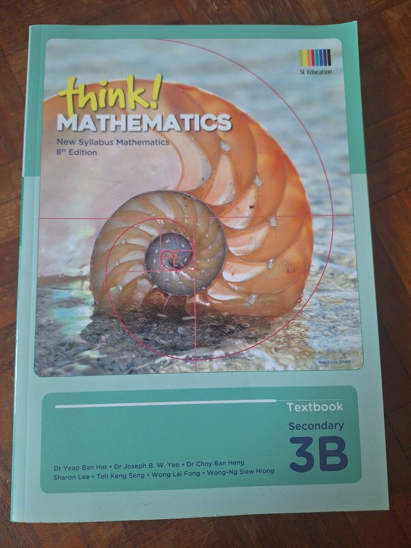 Think Mathematics 3B 8th edition, Hobbies & Toys, Books & Magazines ...