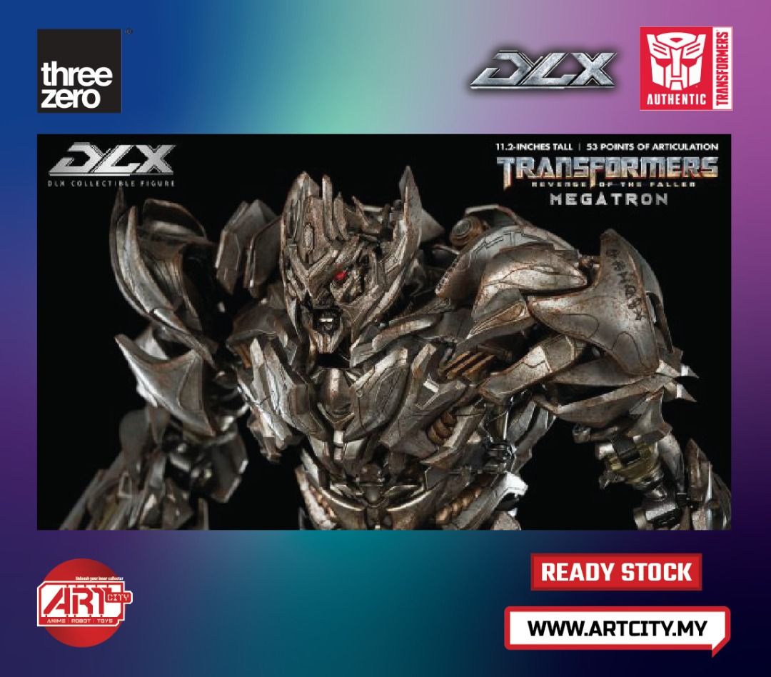 Threezero - DLX Megatron - Transformers Revenge of the Fallen - 28.5CM ...
