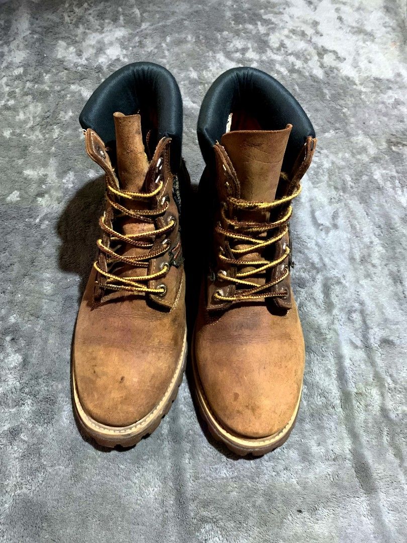 TIMBERLAND CLASSIC PREMIUM BOOTS CUSTOM PATCHES, Men's Fashion ...