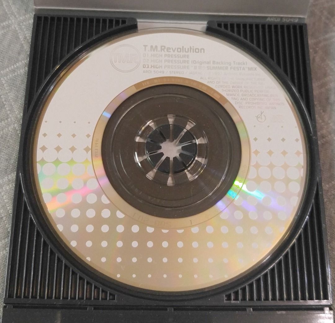 T.M.Revolution - HIGH PRESSURE (2) 日版 二手單曲 CD, 興趣及遊戲, 音樂, CD 及 DVD在旋轉拍賣