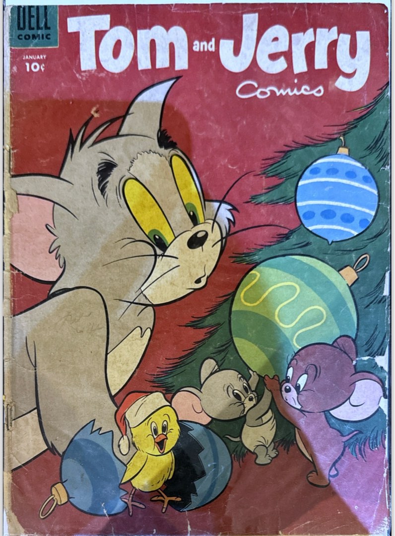 Tom and Jerry Comics published by Dell, the first publisher of Tom and Jerry. January issue ...