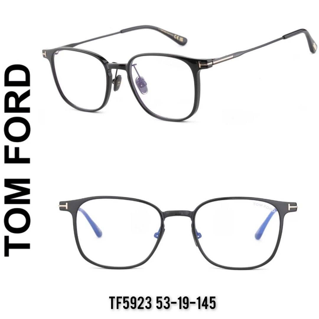 Tom Ford Eyewear tf5923 titanium glasses eyewear, Men's Fashion, Watches & Accessories ...