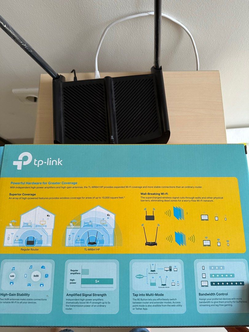 Tp Link Router Wireless Wifi High Speed Elektronik Lainnya Di Carousell