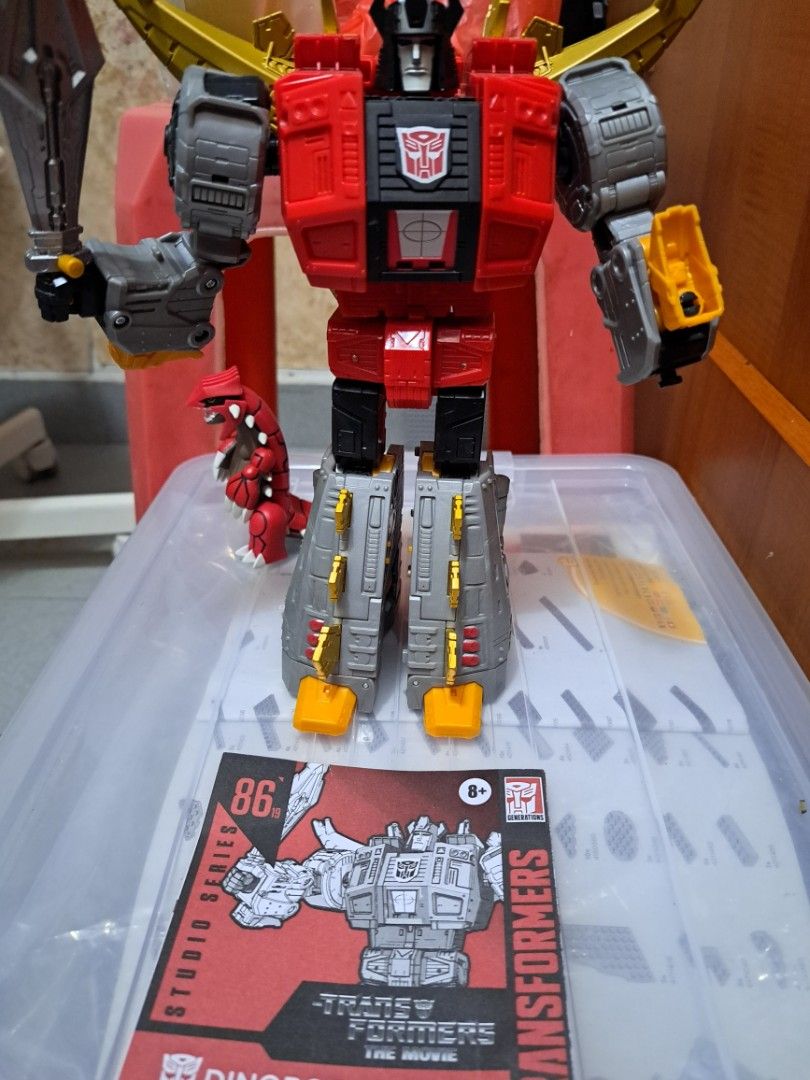 Transformers studios series 86 Snag Dinobot, Hobbies & Toys, Toys ...