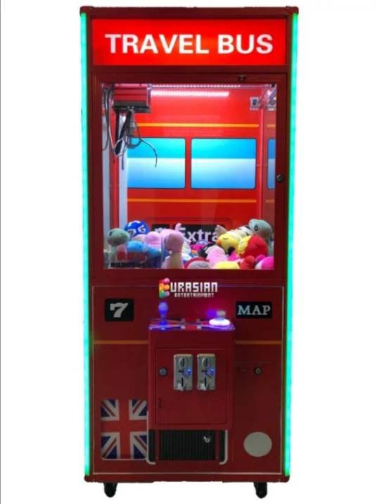 TRAVEL BUS CLAW ARCADE MACHINE / CRANE ARCADE MACHINE / PRE-ORDER BASIS ...