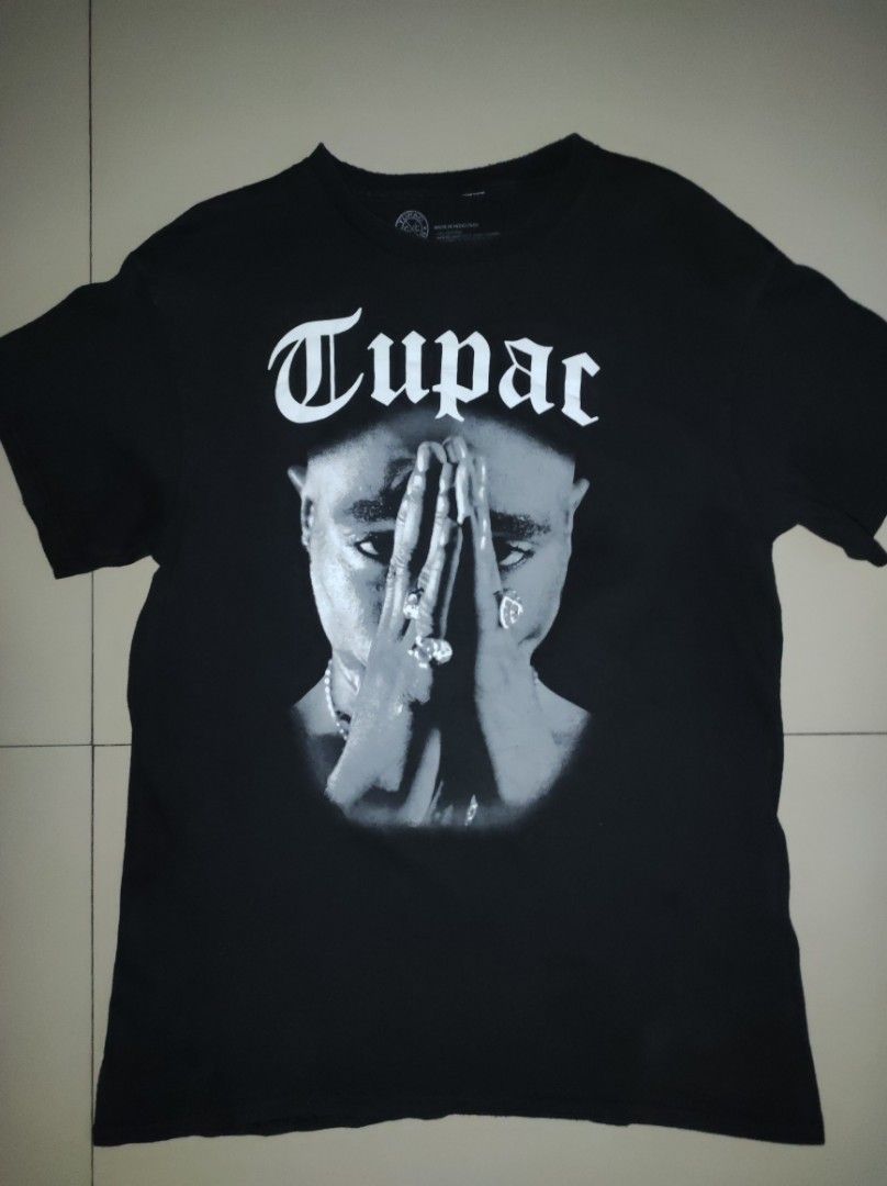 Tupac Shakur Cross Colours, Men's Fashion, Tops & Sets, Tshirts & Polo ...