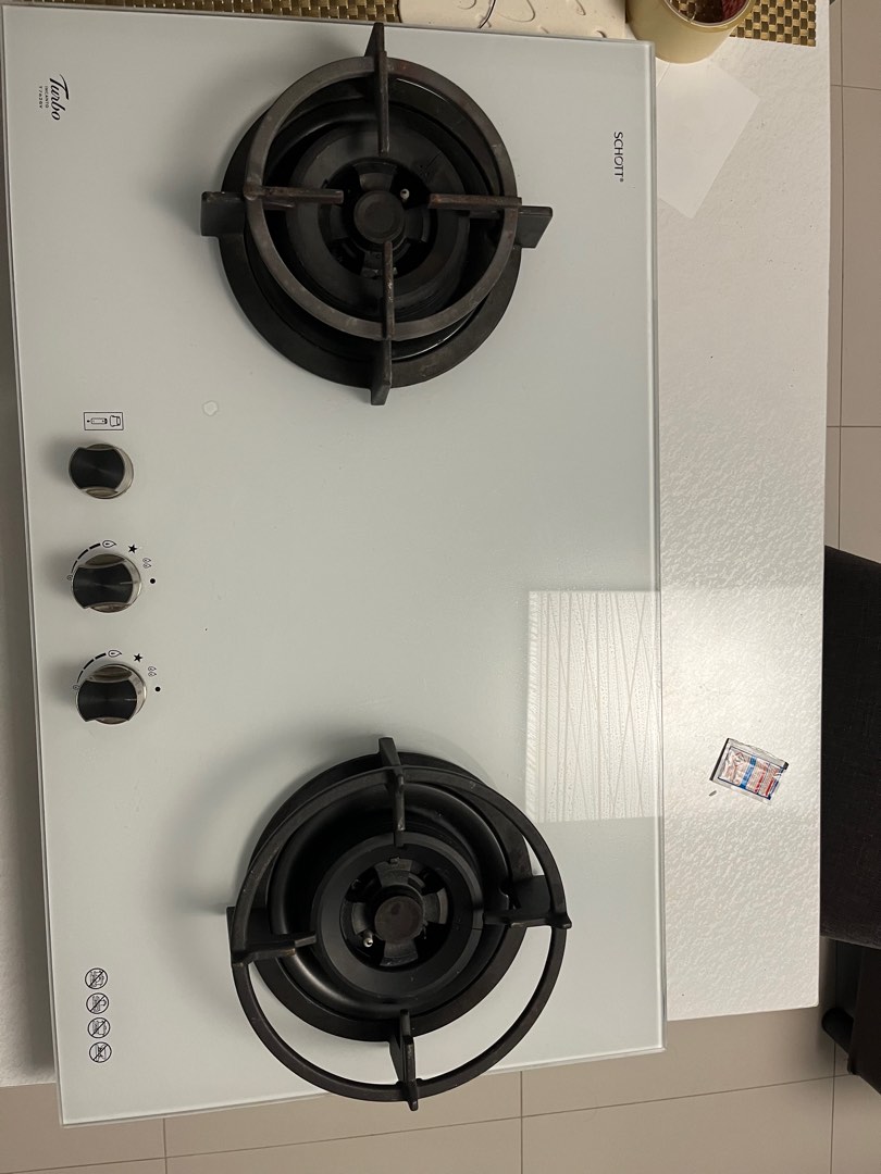 Turbo Incanto T762GV-BK 76cm 2 burners stove, TV & Home Appliances, Kitchen Appliances, Hobs ...