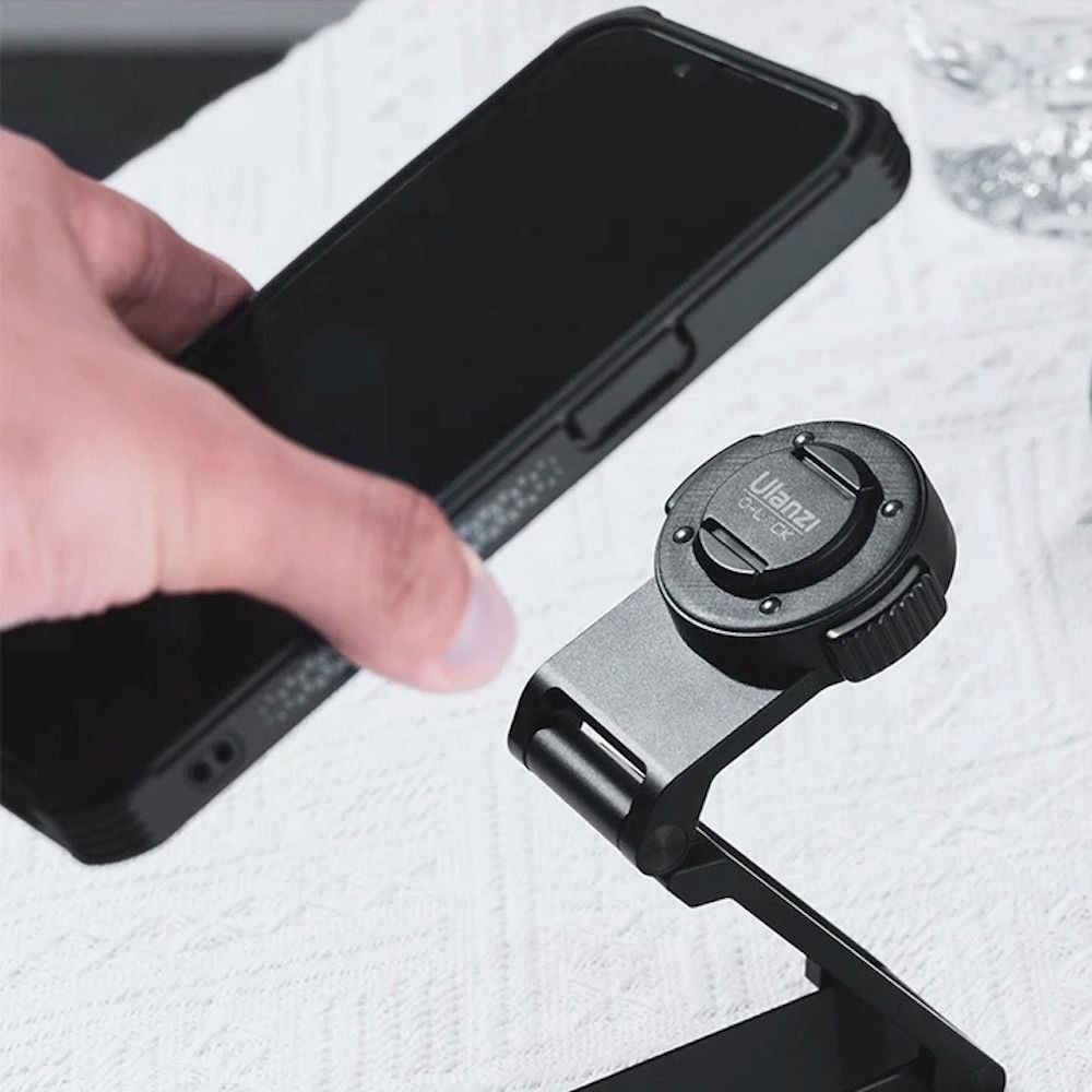 Ulanzi O-LOCK Z-Style Stand Quick Release Mount for Smartphone, Mobile ...