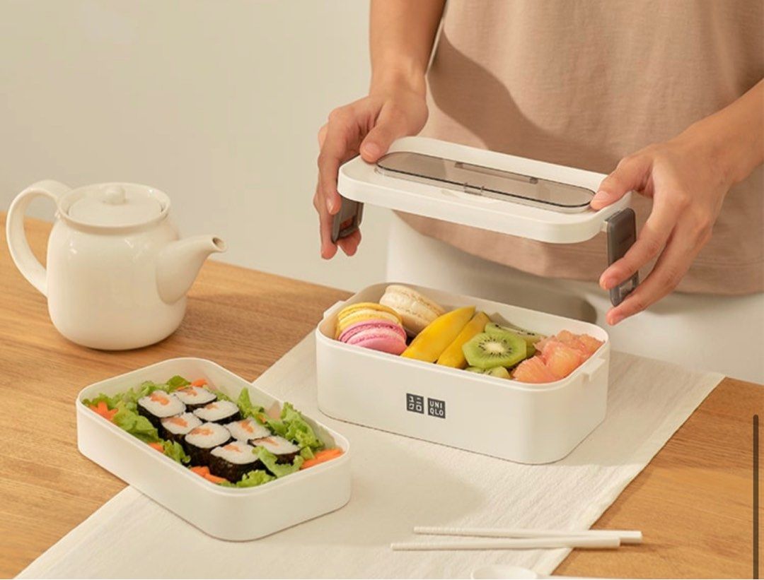Uniqlo Bento Box, Furniture & Home Living, Kitchenware & Tableware ...