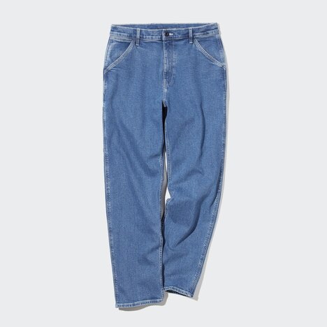 UNIQLO DENIM WORK PANTS, Women's Fashion, Bottoms, Jeans & Leggings on ...