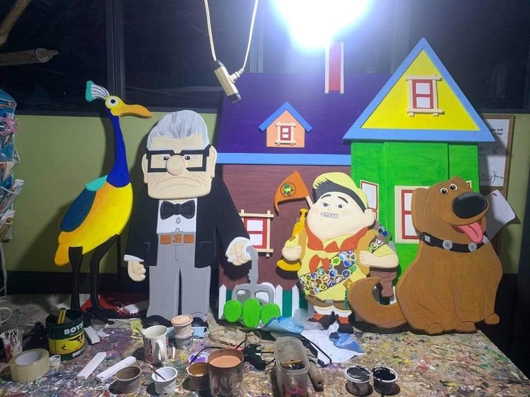 UP Movie Character Standees, Hobbies & Toys, Stationary & Craft ...