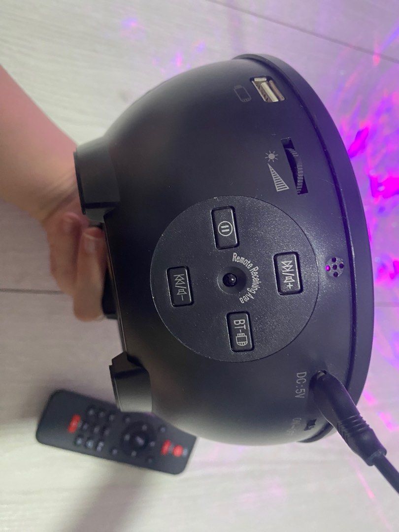 USB laser light cum Bluetooth speaker, Furniture & Home Living ...