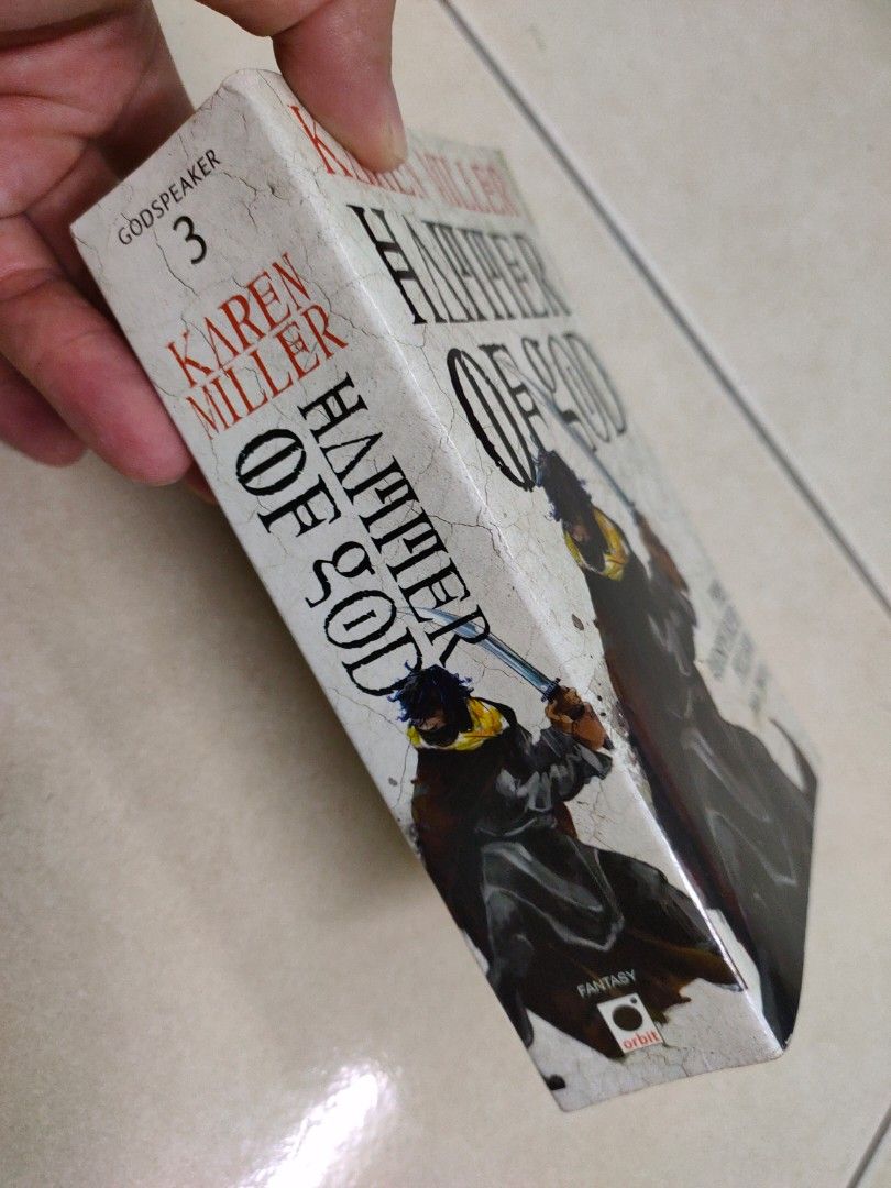 [Used] Hammer of God (Godspeaker Trilogy #3) by Karen Miller (High ...