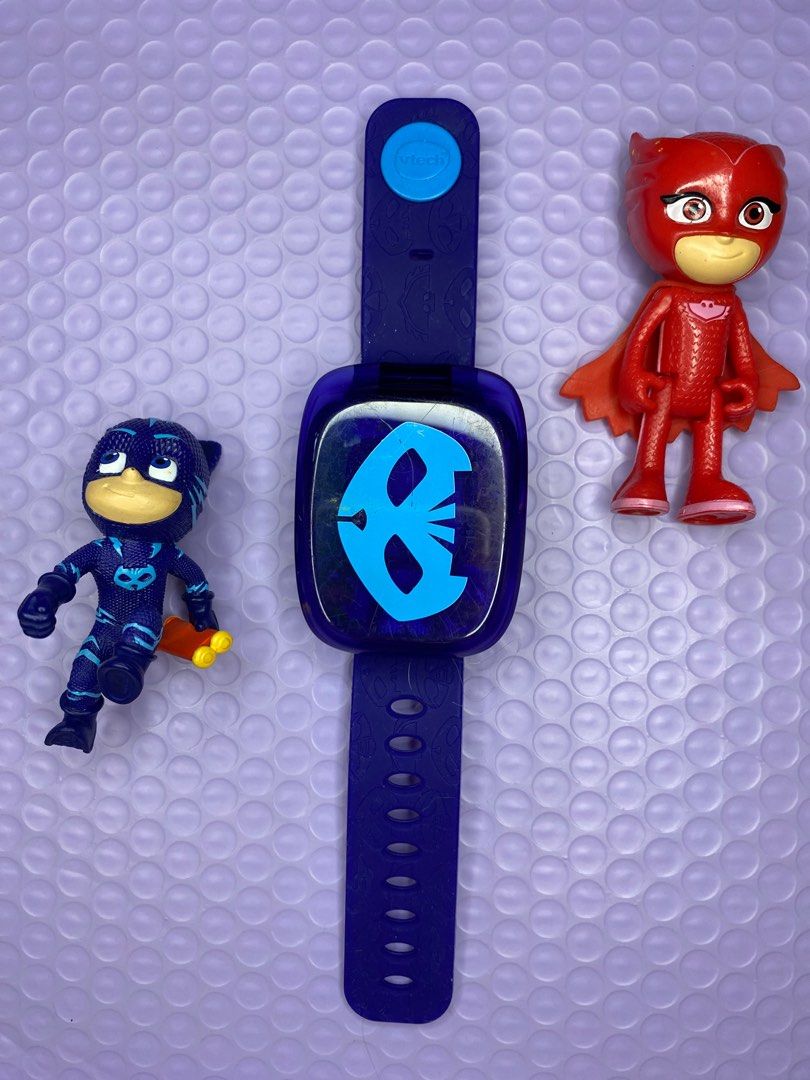 V Tech PJ Mask Watch, Hobbies & Toys, Toys & Games on Carousell