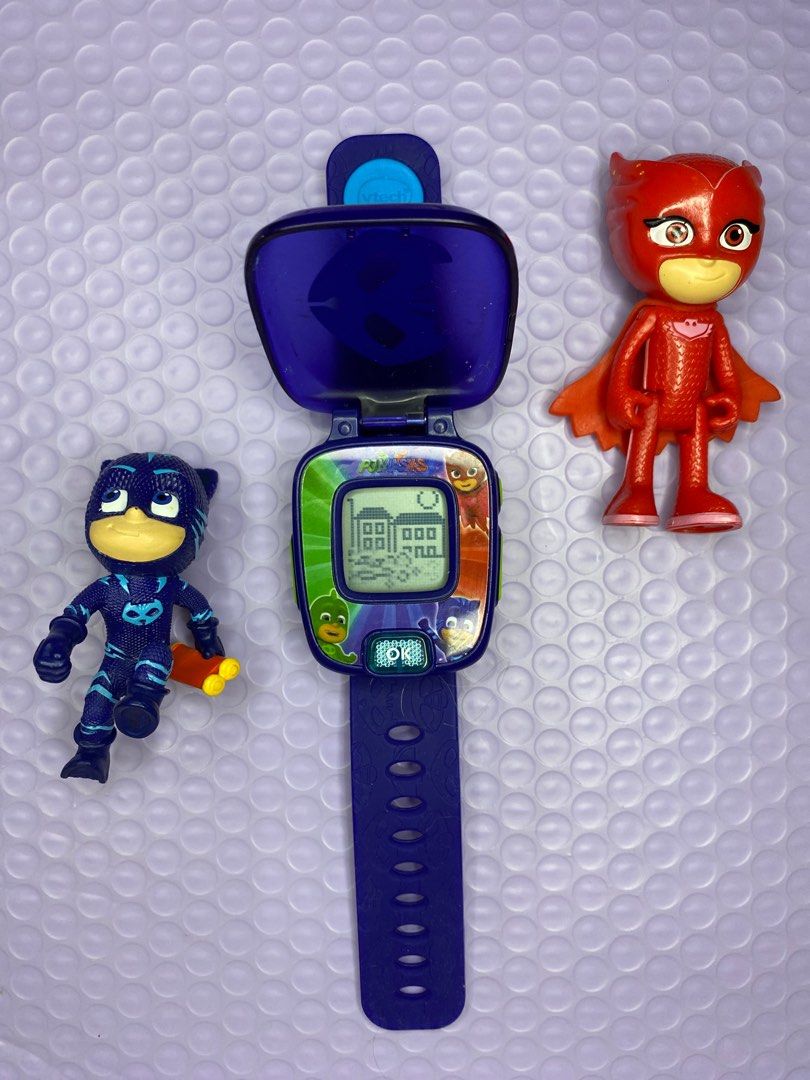 V Tech PJ Mask Watch, Hobbies & Toys, Toys & Games on Carousell