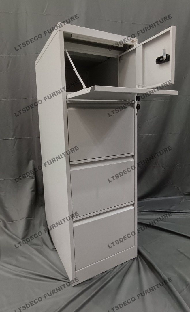 VERTICAL FILING CABINET OFFICE PARTITION, Furniture & Home Living ...