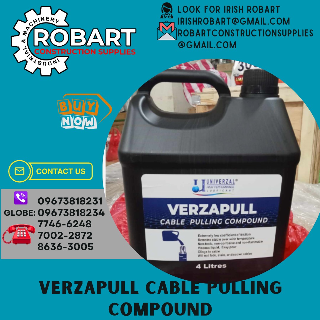 verzapul cable pulling compound, Commercial & Industrial, Construction ...