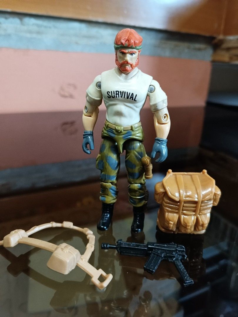Vintage 1987 Habro G.I. JOE Outback V1 (Version 1) Action Figure ...