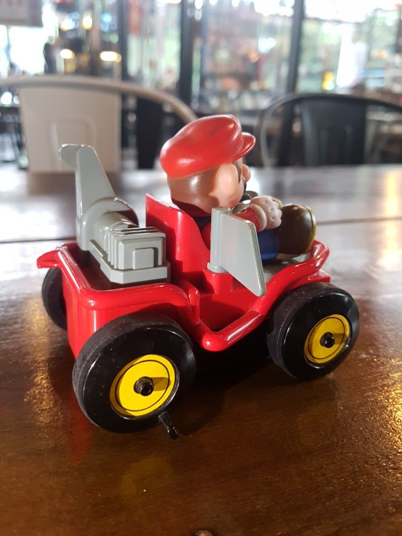 Vintage Battery Operated Super Mario Toy Car, Hobbies & Toys ...