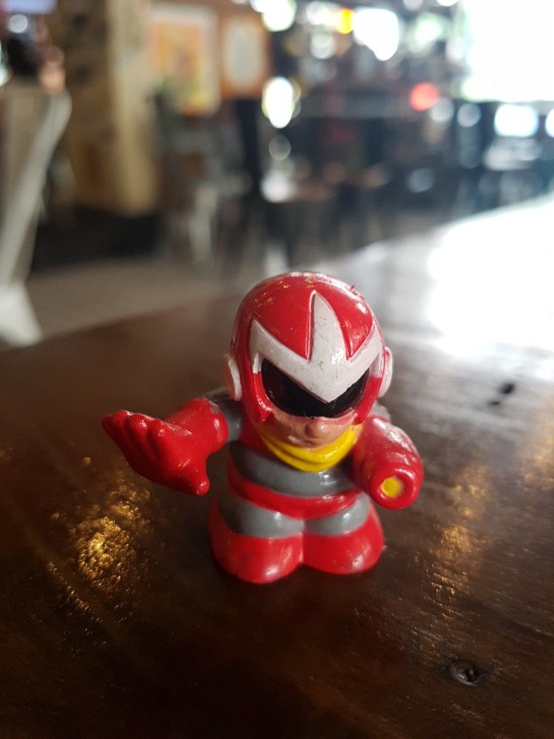 Vintage Capcom Red Mega Man Figurine, Hobbies & Toys, Memorabilia ...