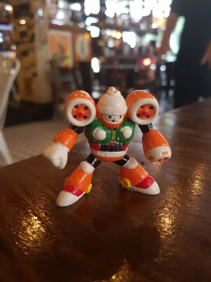 Vintage Mega Man Wind Man Figurine, Hobbies & Toys, Memorabilia ...