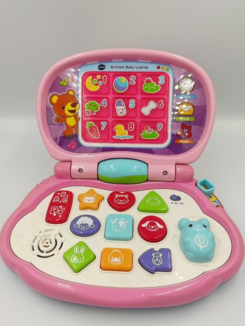 Vtech Brilliant Baby Laptop (A14), Hobbies & Toys, Toys & Games on ...
