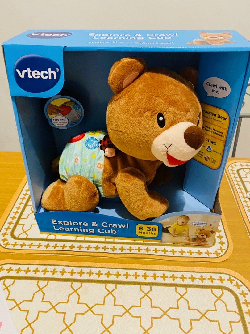 Vtech Crawl Bear, Babies & Kids, Infant Playtime on Carousell
