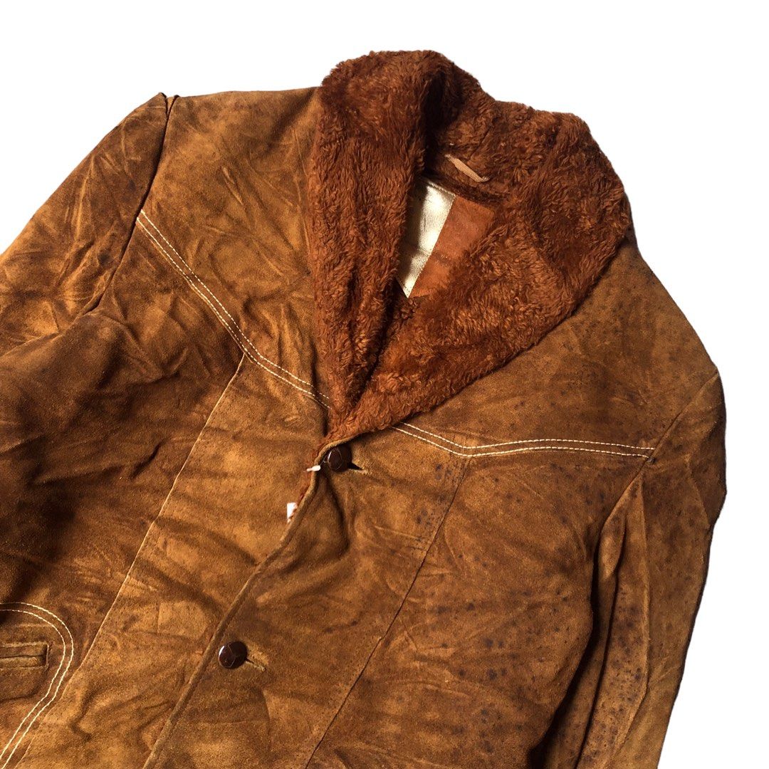 Vtg 70s Glenoit melody leather jacket, Fesyen Pria, Pakaian , Baju ...