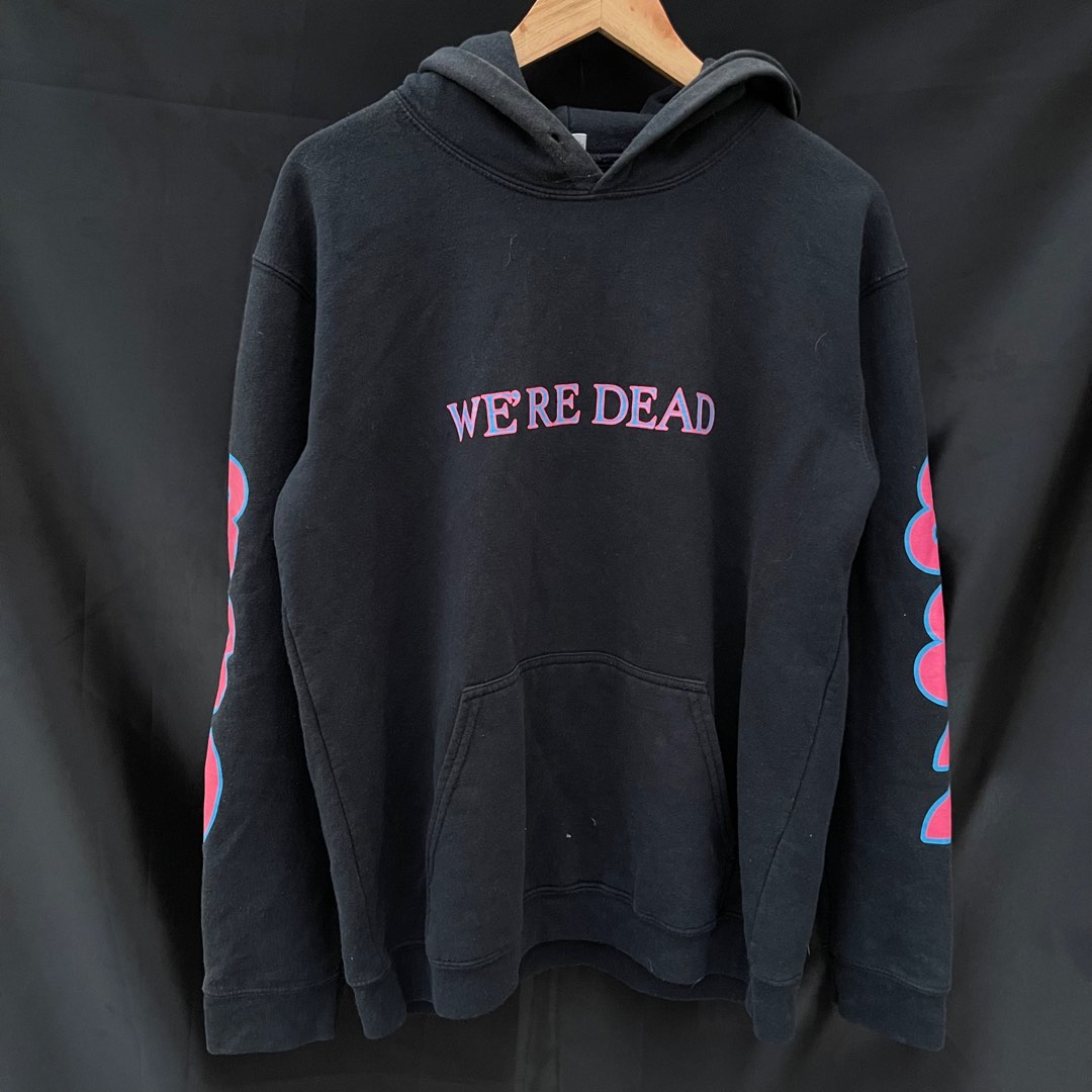 WERE DEAD HOODIE, Men's Fashion, Coats, Jackets and Outerwear on Carousell
