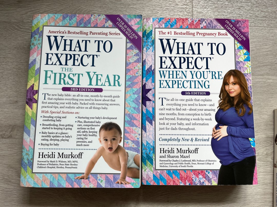 What to Expect books, Babies & Kids, Maternity Care on Carousell