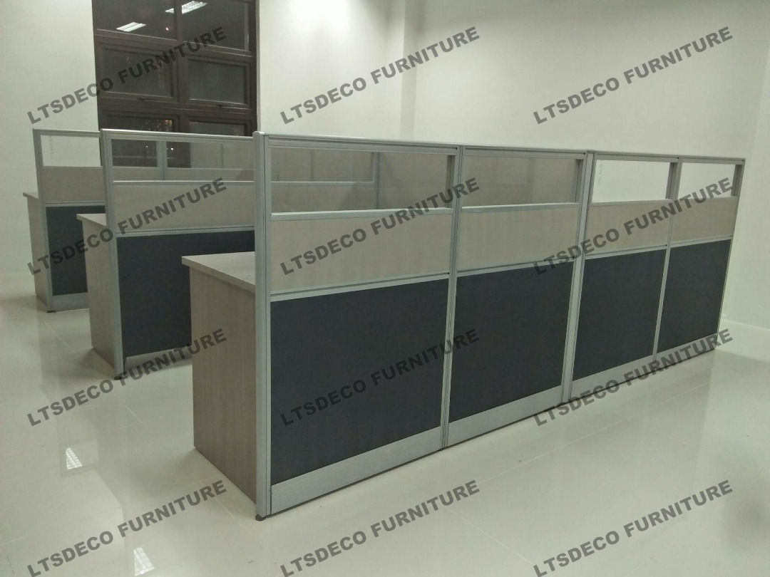 WORKSTTAION TABLE OFFICE FURNITURE AND PARTITION, Furniture & Home ...