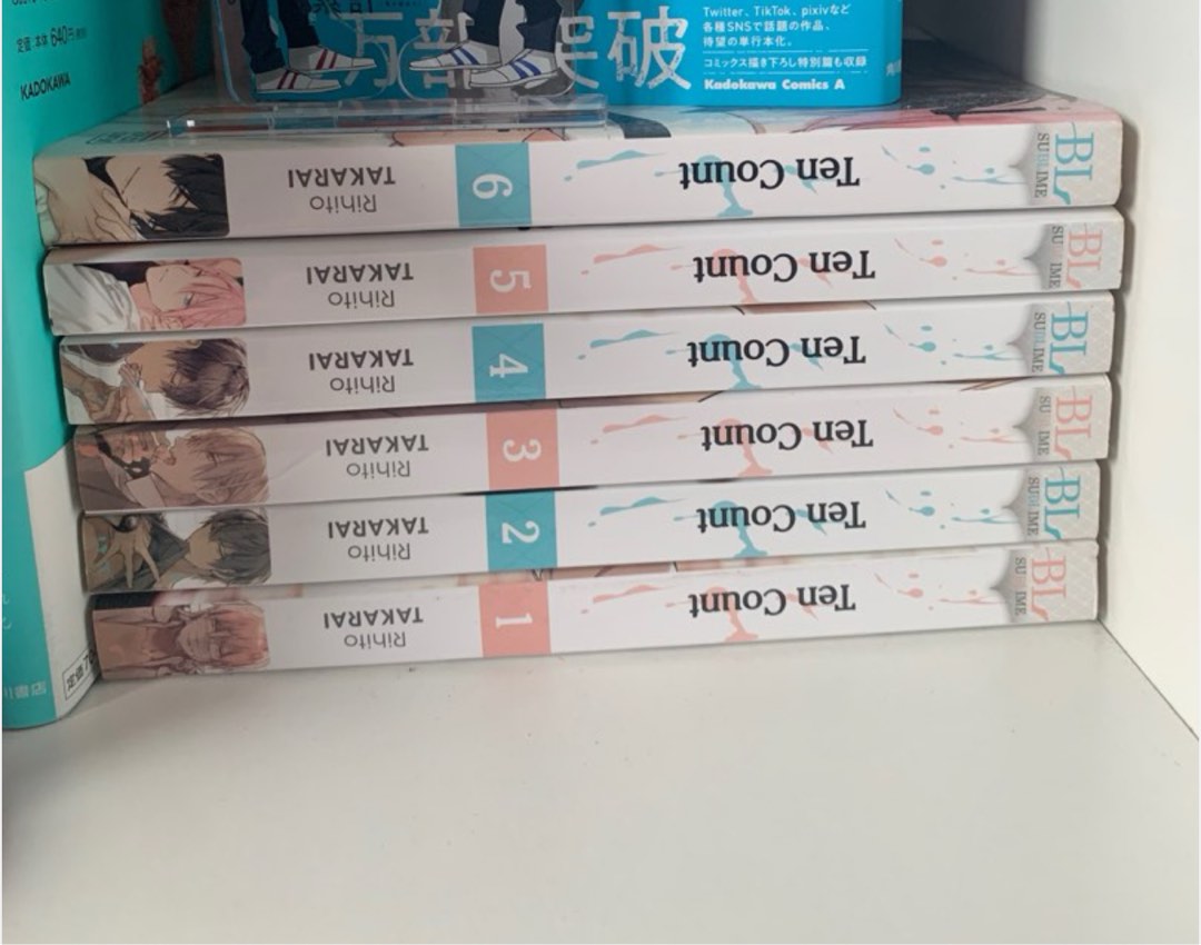 WTS BL/YAOI MANGA TEN COUNT, Hobbies & Toys, Books & Magazines, Comics ...