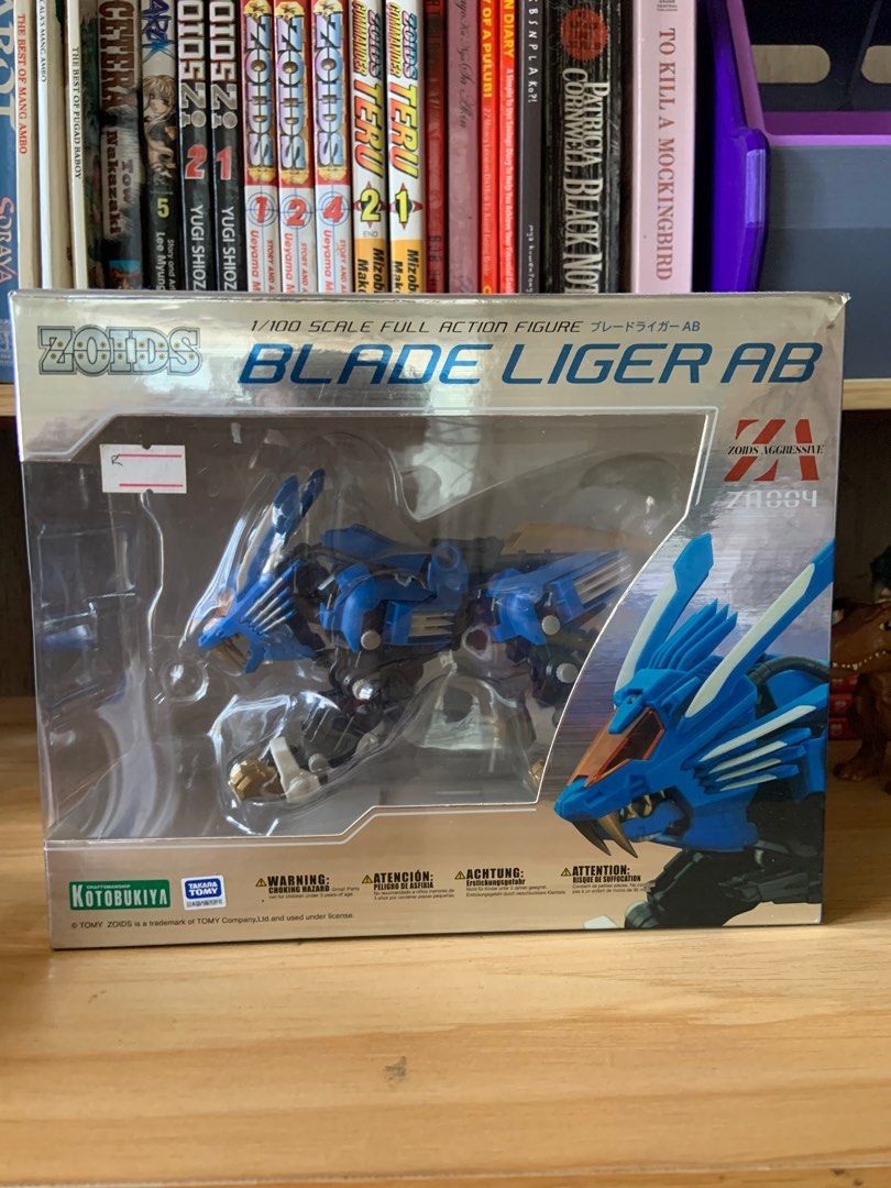 Zoids Aggressive Blade Liger AB, Hobbies & Toys, Toys & Games on Carousell
