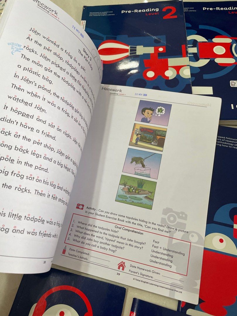 $13 for all books i can read pre-reading level and reading levels ...