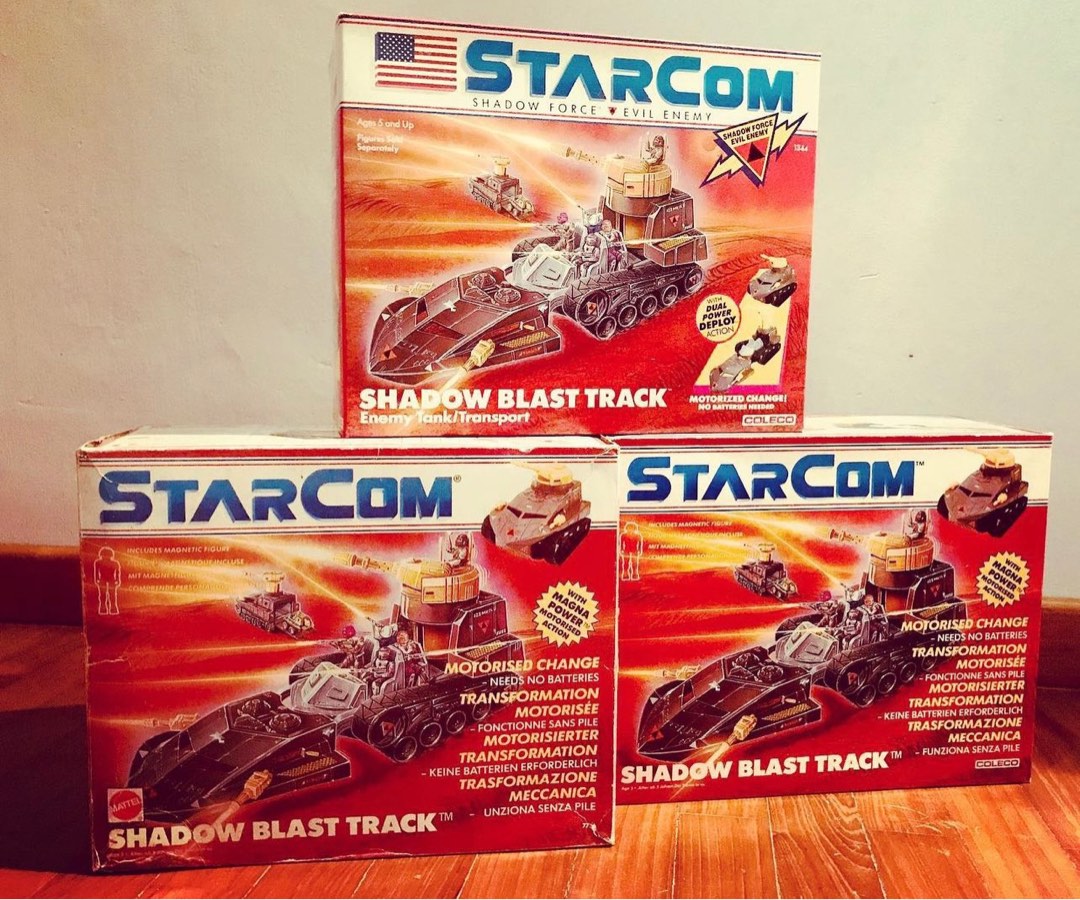 1988 Starcom Shadow Blast Track misb, Hobbies & Toys, Memorabilia ...