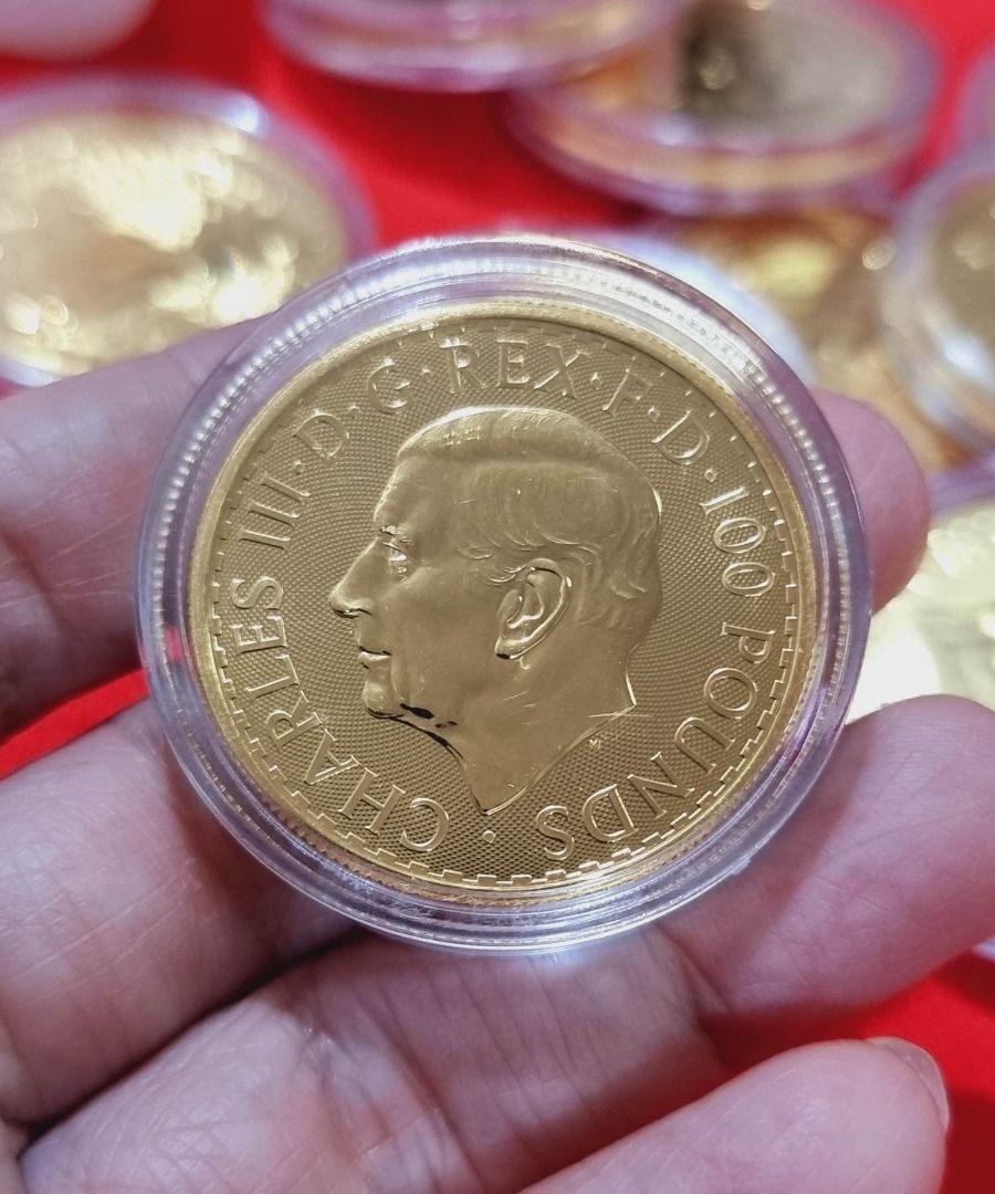 1 oz UK Britannia 999.9 Gold Coin BU, Hobbies & Toys, Memorabilia ...