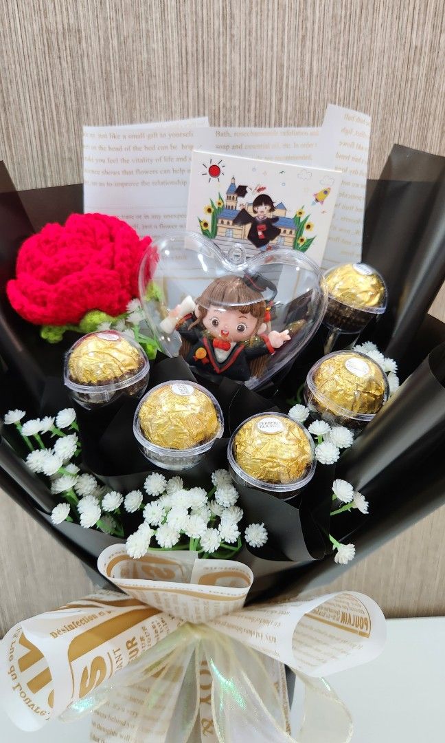 26 designs Graduation Day/ PSLE Result Release Day/ Boy Girl Crochet ...