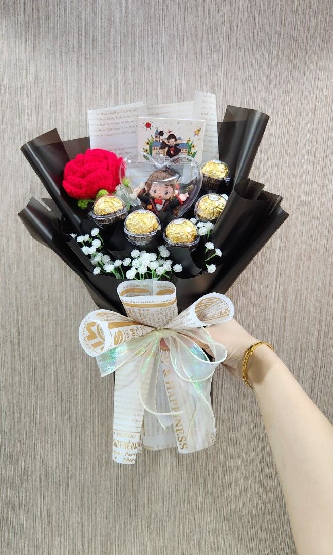 26 designs Graduation Day/ PSLE Result Release Day/ Boy Girl Crochet ...