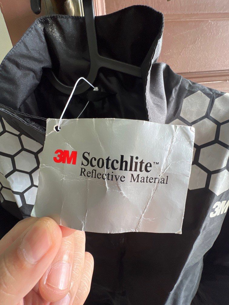 3M Scotchlite Motorcycle Bike Rain Coat, Motorcycles, Motorcycle ...