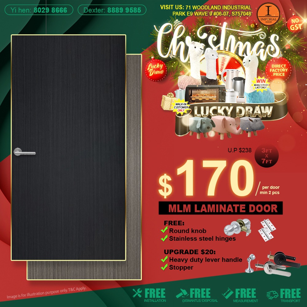 3x7ft Hybrid Door _ Christmas Limited Offer, Furniture & Home Living ...