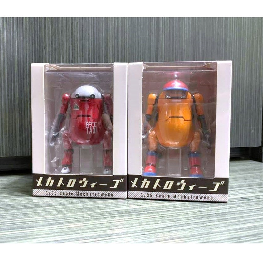 全新千值練 1/35 WeGo 紅Taxi & CAP帽 超合金一對 fw mse gundam robot ariel, 興趣及遊戲, 玩具 ...