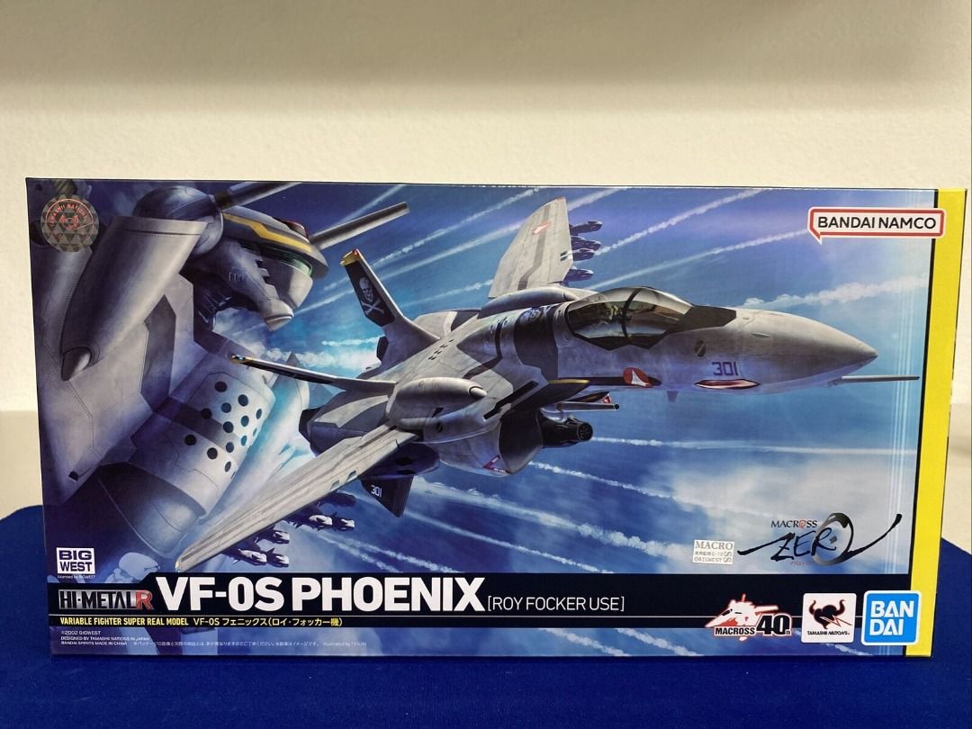 全新 盒未開 HI-METAL R MACROSS 0 ZERO VF-0S Phoenix 福卡機 figure bandai 超時空要塞, 興趣及遊戲, 玩具 & 遊戲類 - Carousell