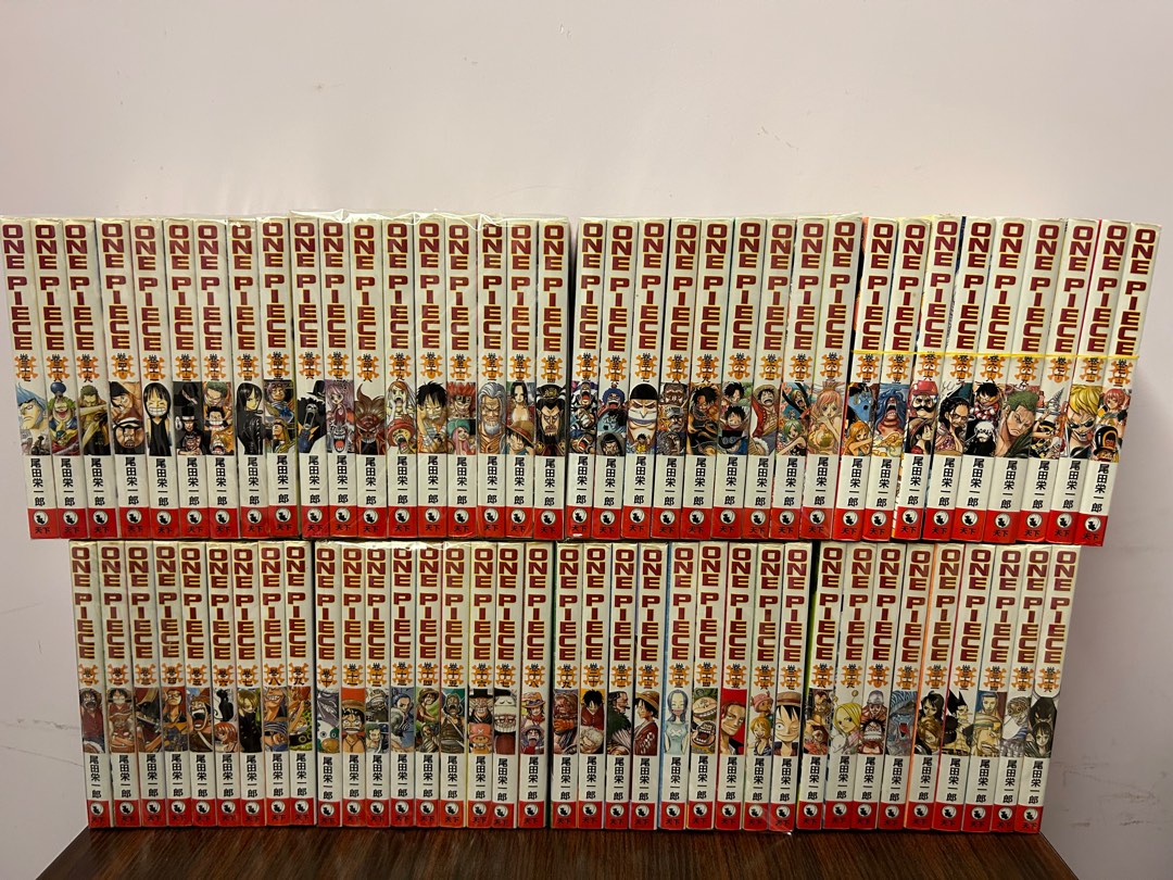 漫畫 海賊王 One Piece 1-72期 尾田栄一郎 EIICHIRO ODA 作品 香港中文版 天下出版, 興趣及遊戲, 書本 & 文具 ...