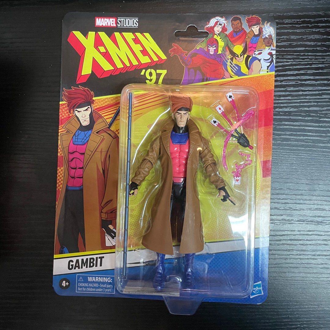 全新現貨 Marvel Legends X-Men 1997 retro Gambit 牌王 6寸 action figure 可動人偶 ...