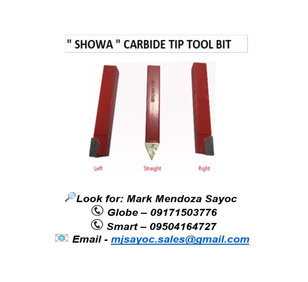 " SHOWA " CARBIDE TIP TOOL BIT, Commercial & Industrial, Construction ...