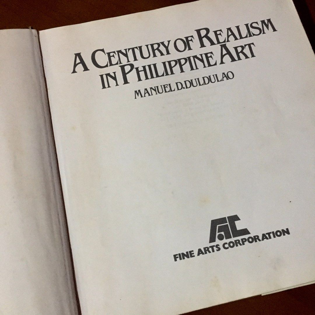 A Century of Realism in Philippine Art by Manuel D. Duldulao (Vintage ...